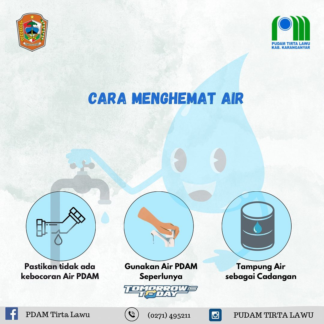 CARA MENGHEMAT AIR | Handarbeni