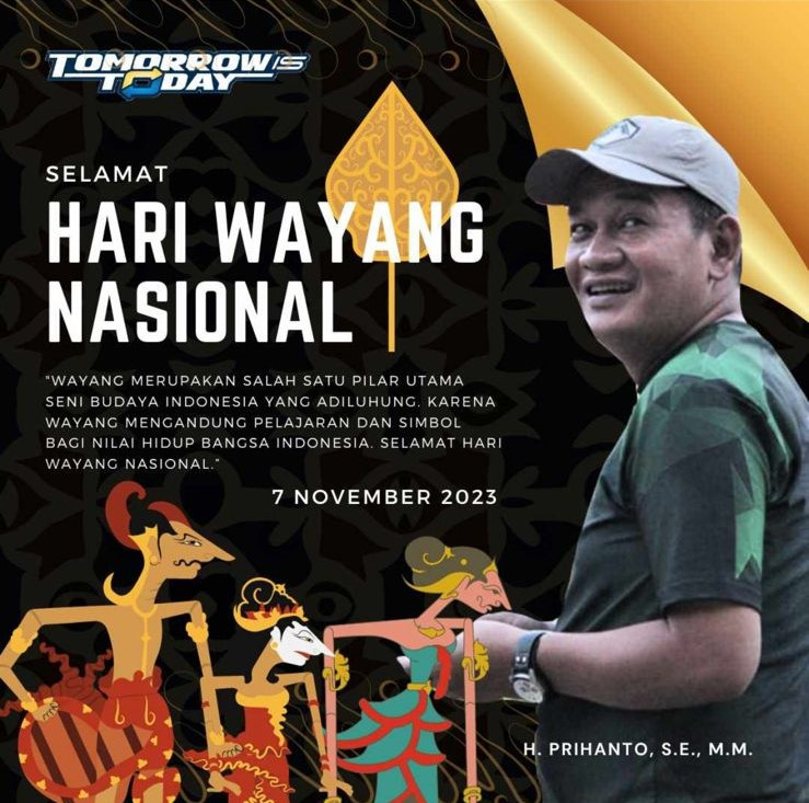 HARI WAYANG NASIONAL | Tomorrow Is Today - Senzalimiti